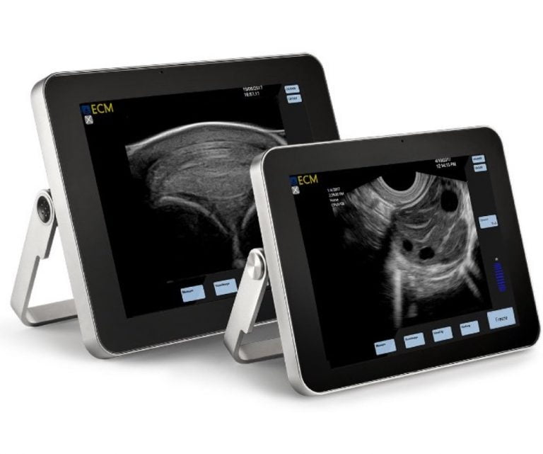 ExaPad Mini - Portable Veterinary Ultrasound - SecRepro